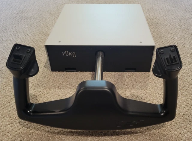 VIRTUAL-FLY YOKO FLIGHT Sim Yoke MSFS 2024 X-Plane Prepar3d $499.00 ...