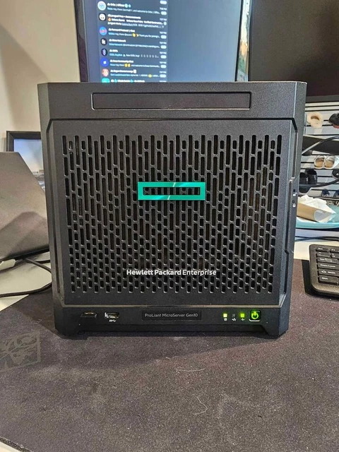 HP PROLIANT MICROSERVER Gen10 1.6 GHz AMD 8GB Opteron X3216 - 4x 6TB WD RED HDD $1,000.00 ...