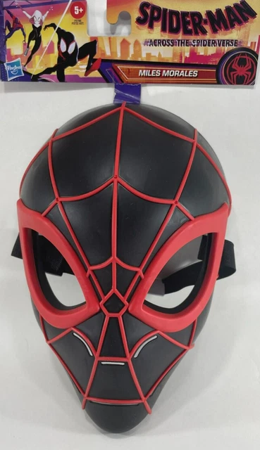 SPIDER-MAN MARVEL ACROSS The Spider-Verse Miles Morales Mask for Kids ...