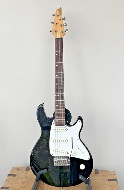 STARFIELD ALTAIR SJ Classic Electric Guitar- Black - Made in Japan 1992 ...