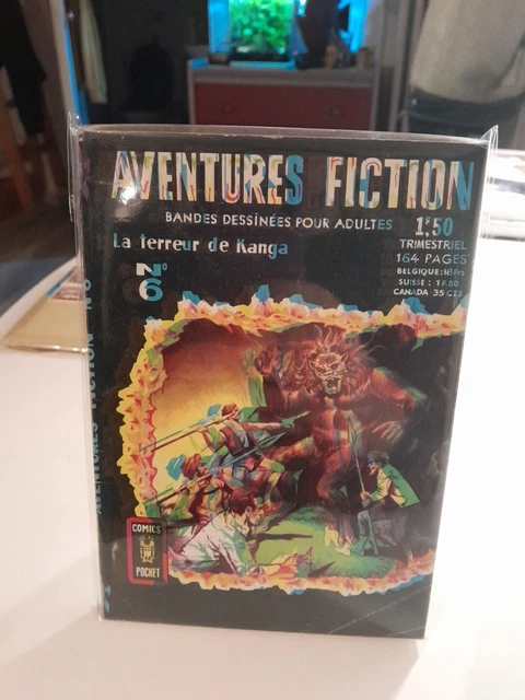 AVENTURES FICTION N°6/Comics Pocket/La Terreur De Kanga/Be EUR 5,00 ...