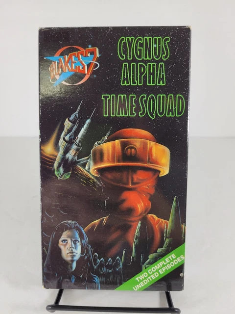 BLAKE'S 7 CYGNUS Alpha + Time Squad VHS vintage video series OOP sci-fi ...