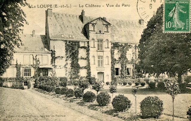 CARTE LA LOUPE Le château Vue du Parc EUR 3,45 - PicClick FR