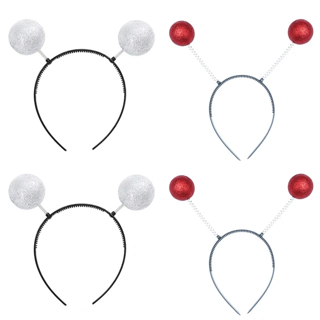 4 PCS FOAM Ball Headband Child Man Hair Accessories Martian Antenna $28 ...