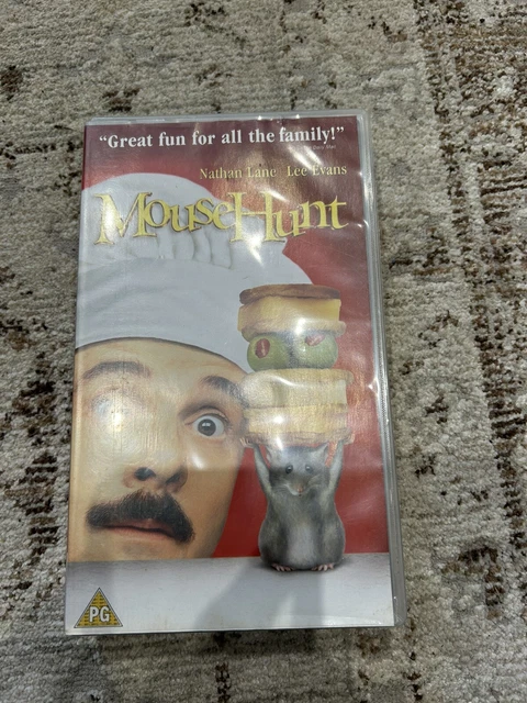 MOUSE HUNT VHS 1998 Nathan Lane Lee Evans Video Cassette Tape Cert PG ...
