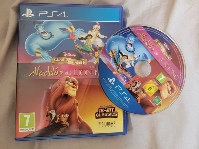 DISNEY CLASSIC GAMES Aladdin and The Lion King PlayStation 4 PS4 £12.99 ...