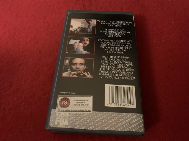 DEADLY INTENTIONS RARE Cbs Fox Pre-Cert Vintage Vhs Video Tested Freee ...