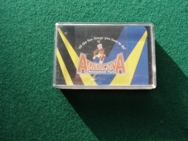 SOUVENIR AMERICANA THEME Park Playing Cards. aka LeSourdsville Lake ... SOUVENIR AMERICANA THEME Park Playing Cards. aka LeSourdsville Lake ...
