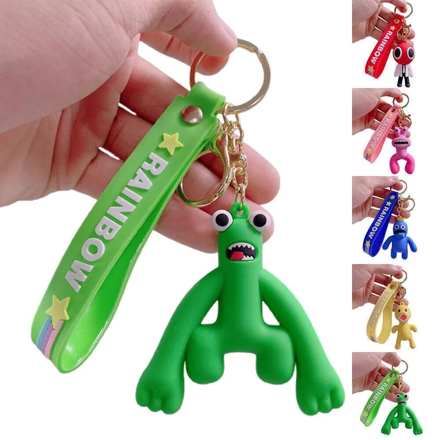 RAINBOW FRIENDS KEYRINGS Toy Bag Keychain Pendant Figure Car Key Chain ...