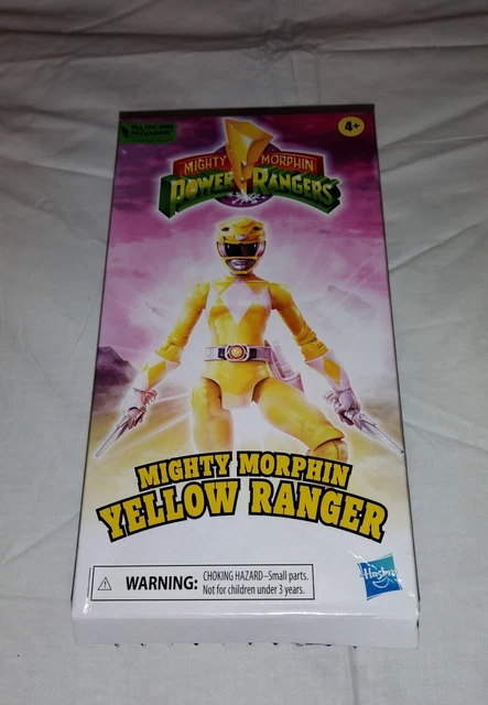 MIGHTY MORPHIN POWER Rangers 30Th Anniversary Vhs Box Yellow Ranger $16 ...