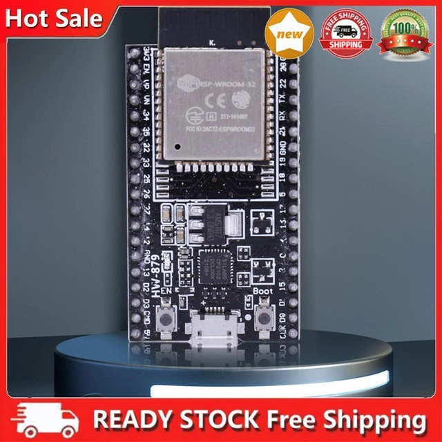 ESP32 DEVELOPMENT BOARD 500mA ESP32-DevKitC Core Board WiFi Bluetooth-compatible £19.19 ...