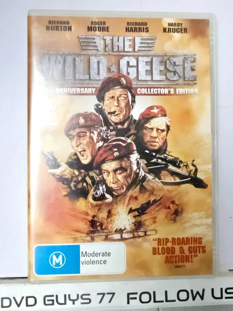 THE WILD GEESE (DVD, 1978) 30th Anniversary Collector's Edition - DVD ...