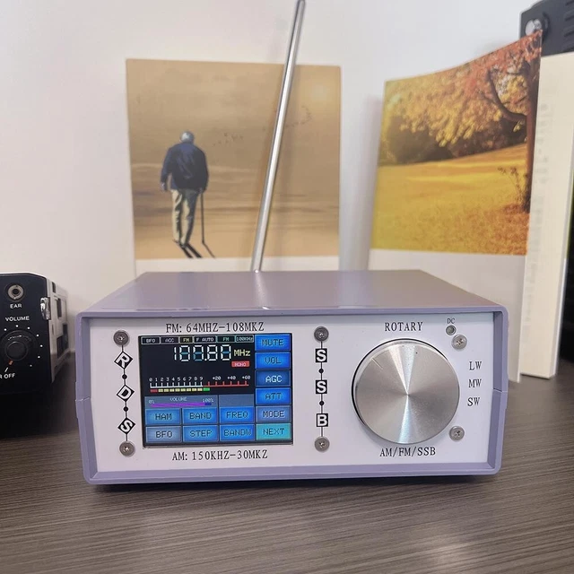 RÉCEPTEUR RADIO BANDE complète Sleek Design SI4732 avec autonomie ...