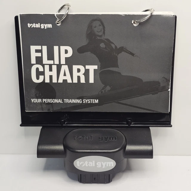 TOTAL GYM EXERCISE Flip Chart with Holder £24.79 - PicClick UK