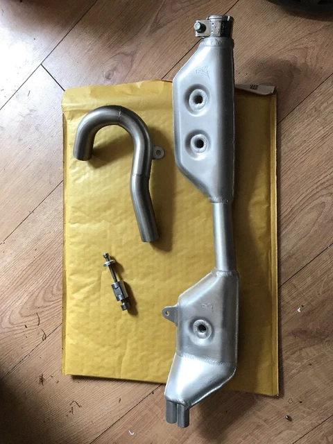 TRIUMPH TIGER CUB ARMAC EXHAUST SYSTEM NEW Pre65 Trials £280.00 ...