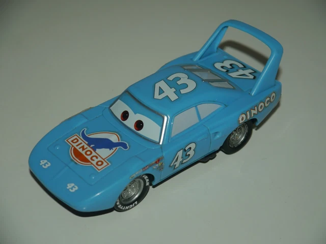 DISNEY PIXAR CARS Pull Back The King Dinoco #43 Mattel GREAT FOR ...