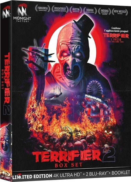 BLU-RAY 4K UHD Terrifier 2 Boxset (Blu-Ray 4K Ultra HD+2 Blu-Ray ...