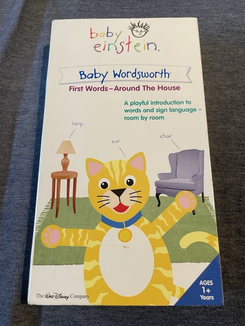 DISNEY BABY EINSTEIN Baby Wordsworth (VHS, 2005) Very Rare HTF £26.92 ...