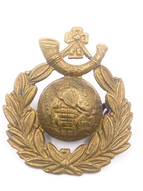 ROYAL MARINE COMMANDO Light Infantry British Military Cap Badge With ...