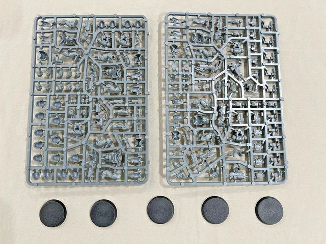 WARHAMMER 40K SPACE Marine Primaris Intercessor Squad 5 hommes Sprue ...