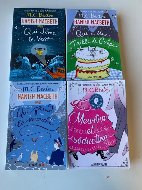 LOT 4 LIVRES de MC. Beaton : Hamish Macbeth + HS - Albin Michel EUR 19 ...