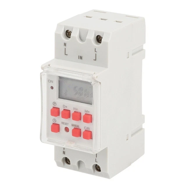 TIMER SWITCH AHC15A Programmable with Multiple Time Periods for Each ...