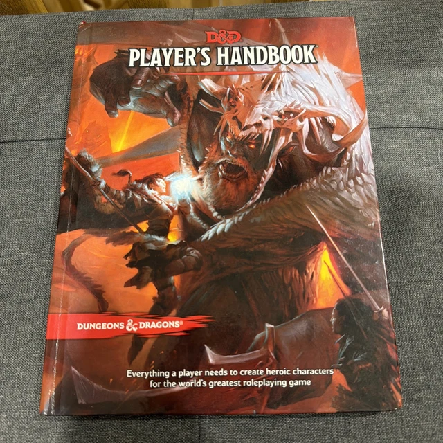 PLAYER'S HANDBOOK DUNGEONS and Dragons D&D 5e DND VGC $37.42 - PicClick AU