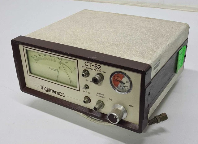 SYSTÈME CRYOCHIRURGICAL FRIGITRONICS CT-82 mod. Mode 3300 EUR 175,15 ...