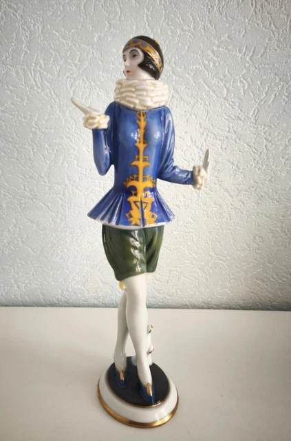 ROSENTHAL FIGUR DAME YVONNE TÄNZERIN LADY DANCER DOROTHEA CHAROL Art ...