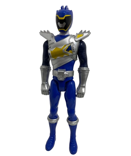 POWER RANGERS DINO Drive Super Charge Blue Ranger 12" Action Figure ...
