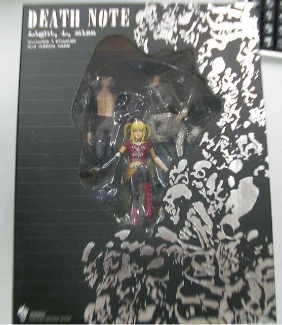 DEATH NOTE BOX Art Book Diorama Figure Light Yagami Kira L Misa Figure ...