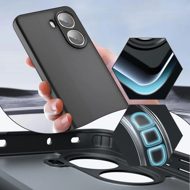 FOR XIAOMI POCO X7 Pro Case Poco X7 Pro Clear Funda Shell Hard Clear PC ...