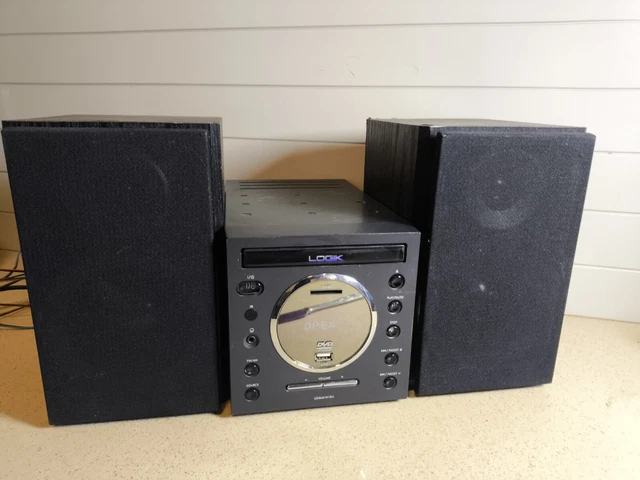 LOGIK LOGLM101DU HI Fi Stereo CD Player With DVD / USB w/Remote Control ...