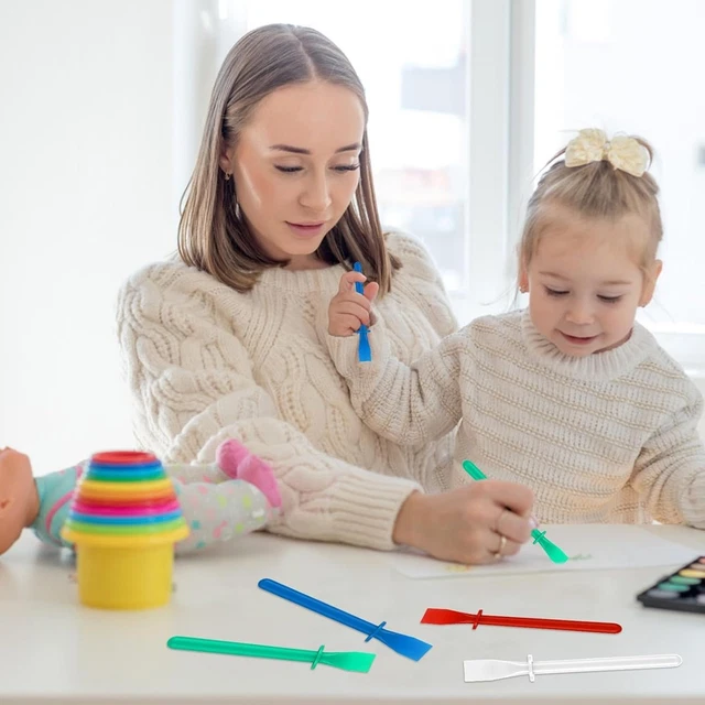 GLUE SPREADER TOOL Set Glues Sticks Applicator -Easy-To-Clean Brushes ...