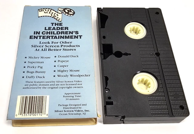 SUPERMAN ANIMATED CARTOON VHS 1989 Silver Screen Video £9.08 - PicClick UK