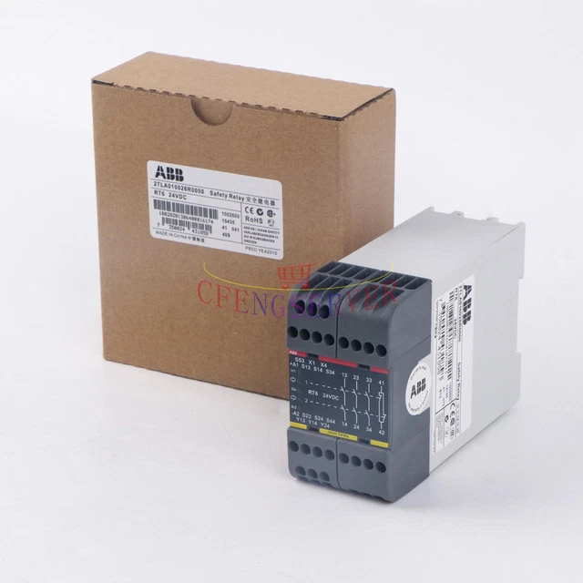 ONE ABB SAFETY Relay 2TLA010026R0000 RT6 24VDC NEW $488.09 - PicClick AU