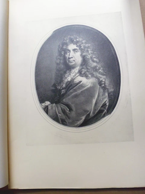 GRAVURE IN FOLIO: Portrait De Charles Le Brun Par Gerard Edelinck EUR 9 ...
