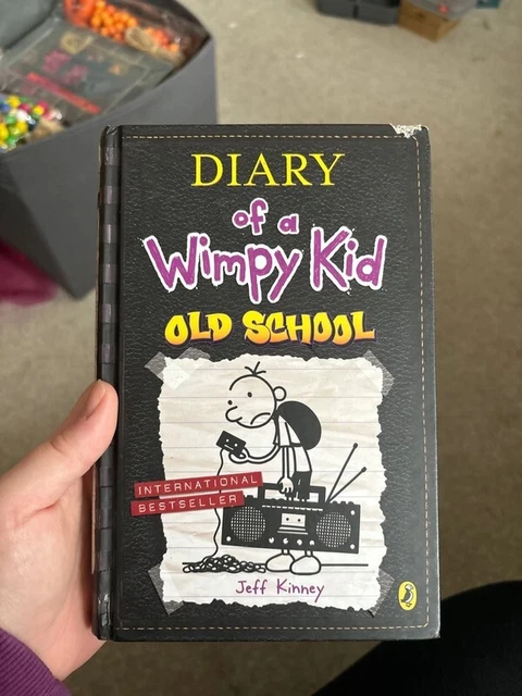 OLD SCHOOL - Diary of a Wimpy Kid Book 10 By Jeff Kinney Hardback USED ...