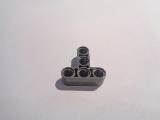 2 X LEGO Technic, Liftarm, Modified T-Shape Thick 3 x 3 (60484) Dark ...