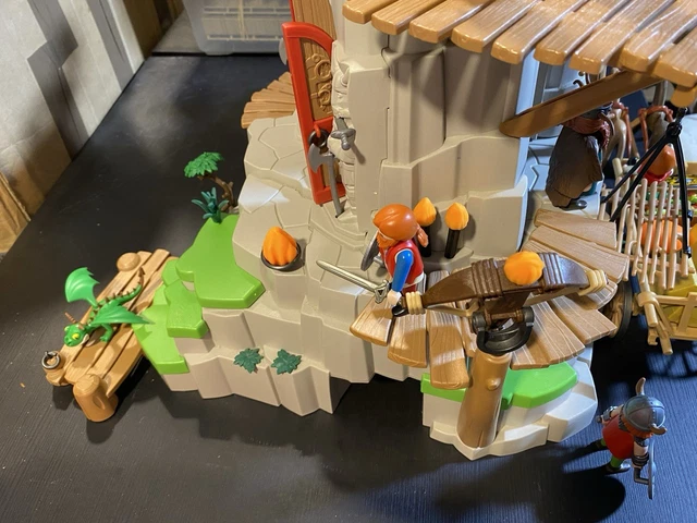 PLAYMOBIL VIKINGS - Île De Beurk 9243- Charette 3735 EUR 85,00 ...