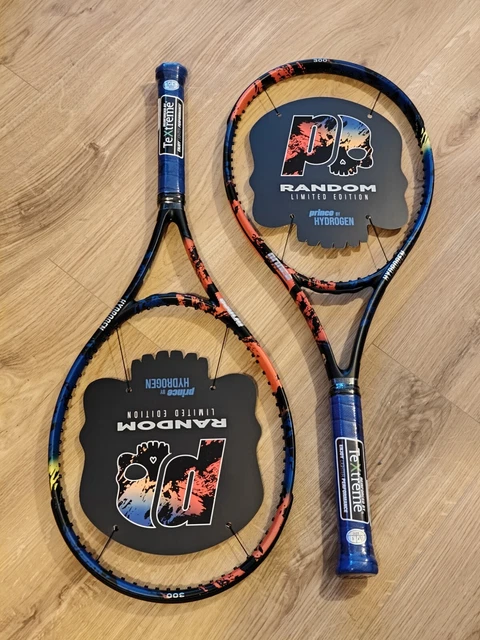 2 X PRINCE Beast Hydrogen Random 300g Tennis Rackets (Unstrung) 2022 L3 ...