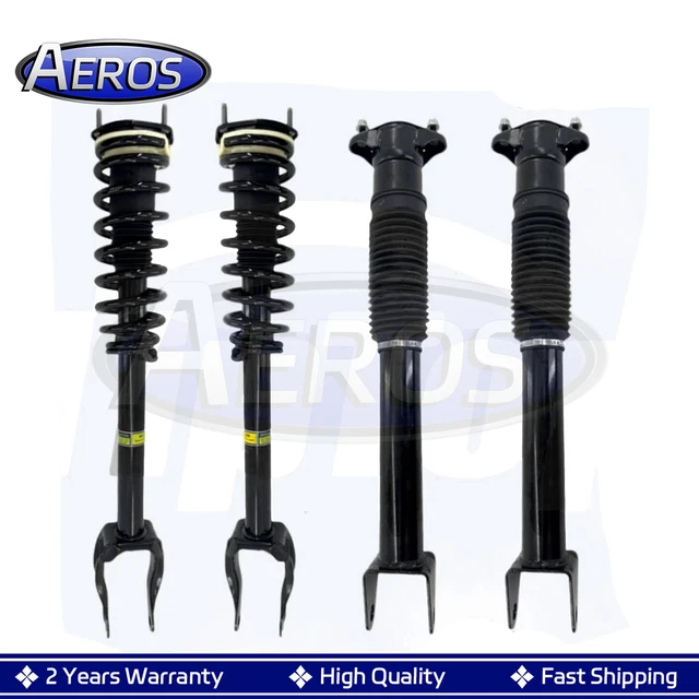4PCS FRONT REAR Shock Struts Assys Fit Mercedes Benz W166 C292 GLE63 ...