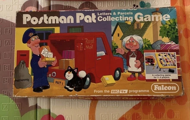 VINTAGE CHILDREN’S POSTMAN Pat Letters & Parcels Collecting 1980s Board ...
