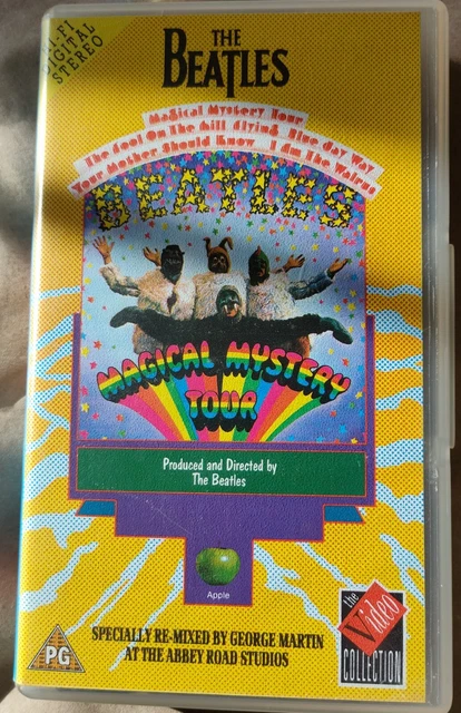 THE BEATLES MAGICAL Mystery Tour Vhs Vhs Cassette Vc 3338 Beatles ...