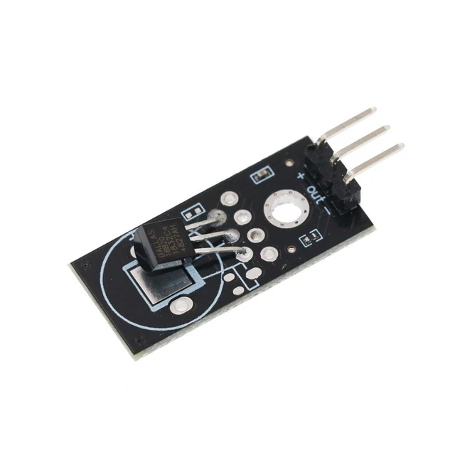 CARTE CAPTEUR THERMIQUE numérique ds18b20 pour Arduino à faire soi-même perfo EUR 5,16 - PicClick FR