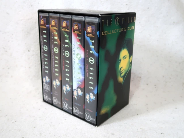 THE X-FILES COLLECTOR'S Cube VHS (PAL) $49.95 - PicClick AU