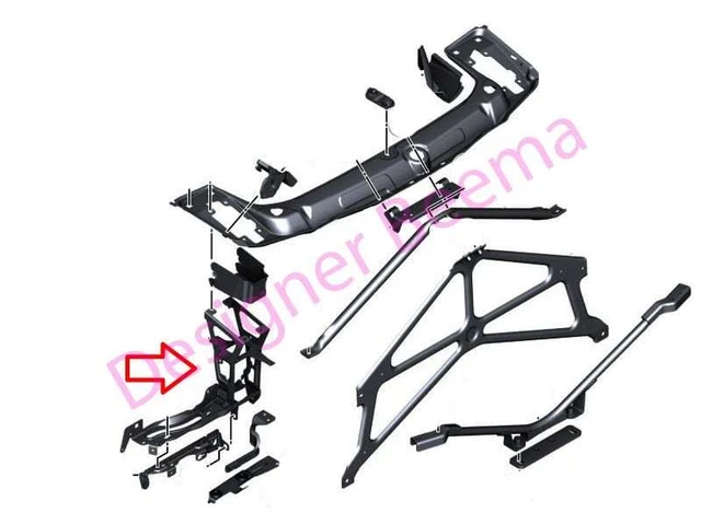 BMW M3 / M4 F80 F82 F83 Front Panel Side Support - Right (JS) £107.99 ...