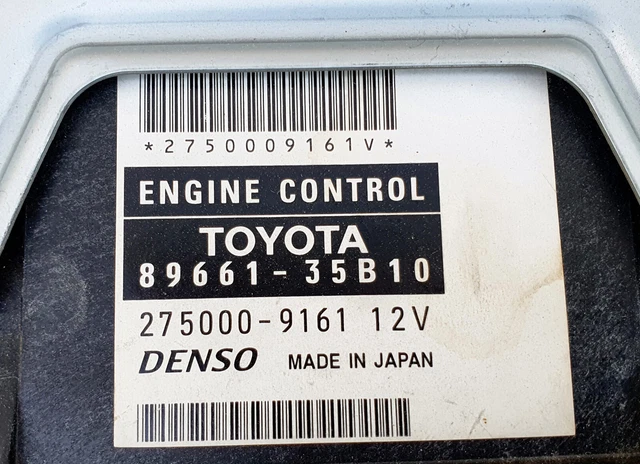 TOYOTA HILUX SURFEN 2005 Motor Kontrolle 2TR-FE 89661-35B10 ECU OEM DM ...