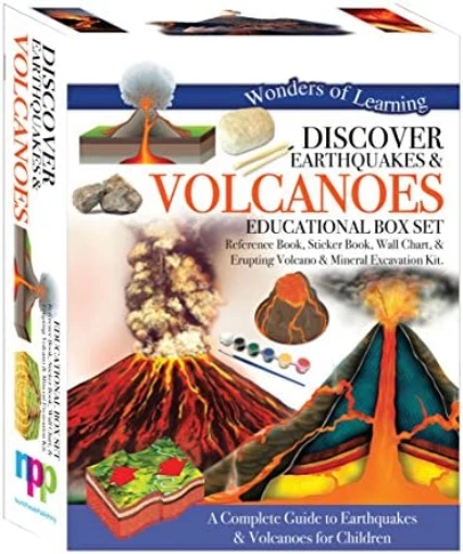 DISCOVER EARTHQUAKES AND Volcanoes - Educational Box Set Wonder of ...