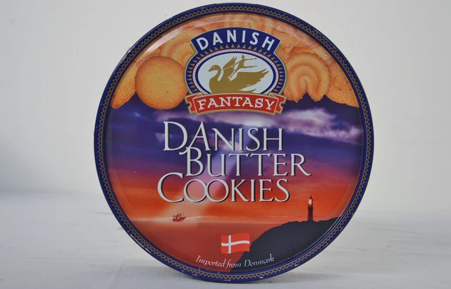 VECCHIA SCATOLA DI Latta Butter Cookies Danish EUR 4,99 - PicClick IT